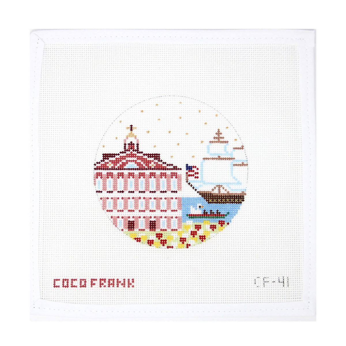 Boston Round – Greystone Needlepoint