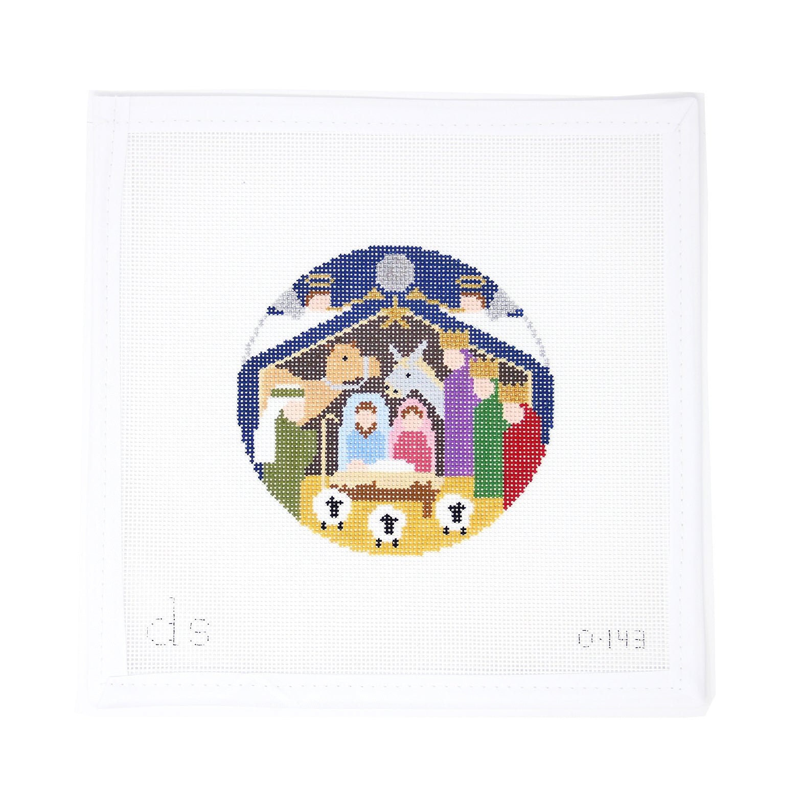Nativity Round – Greystone Needlepoint