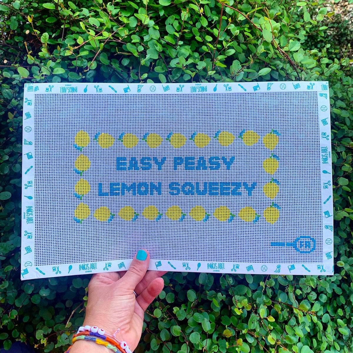 Easy Peasy Lemon Squeezy – Greystone Needlepoint