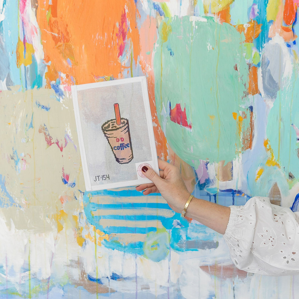 Iced Coffee – Greystone Needlepoint