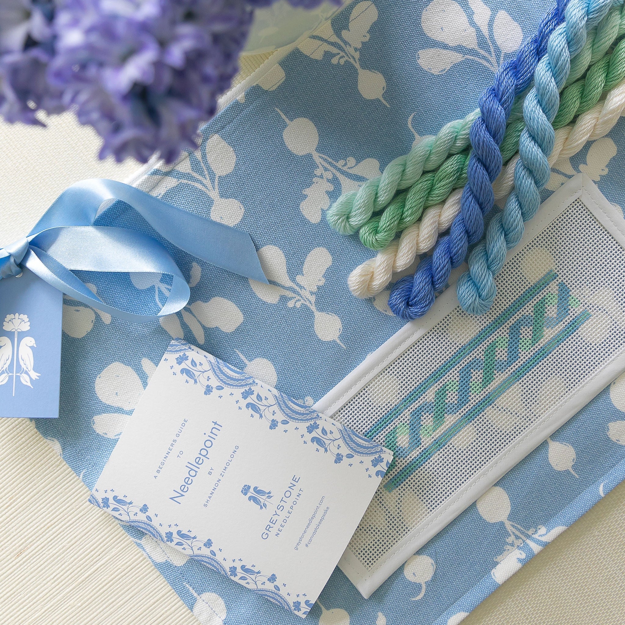 10/8 Evening Beginner Needlepoint Class – Greystone Needlepoint