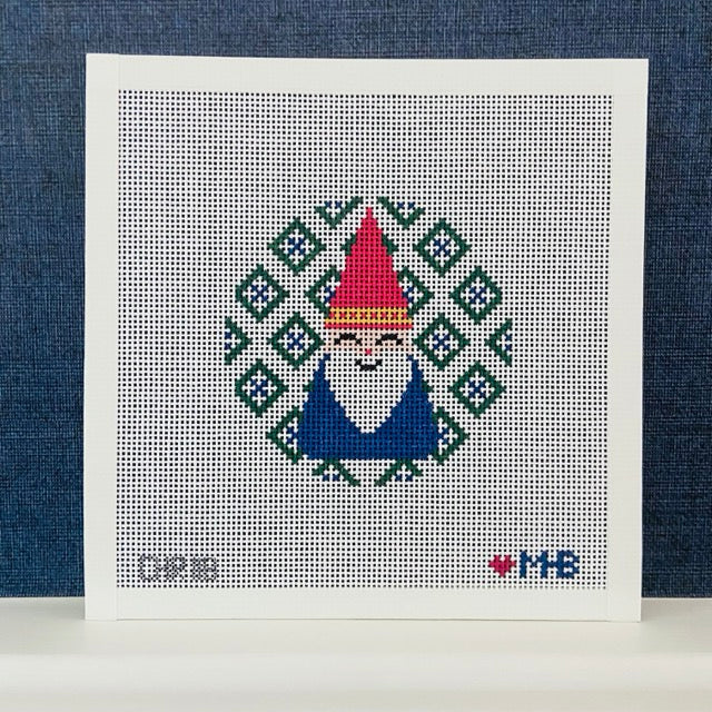 Fair Isle Gnome Round – Greystone Needlepoint
