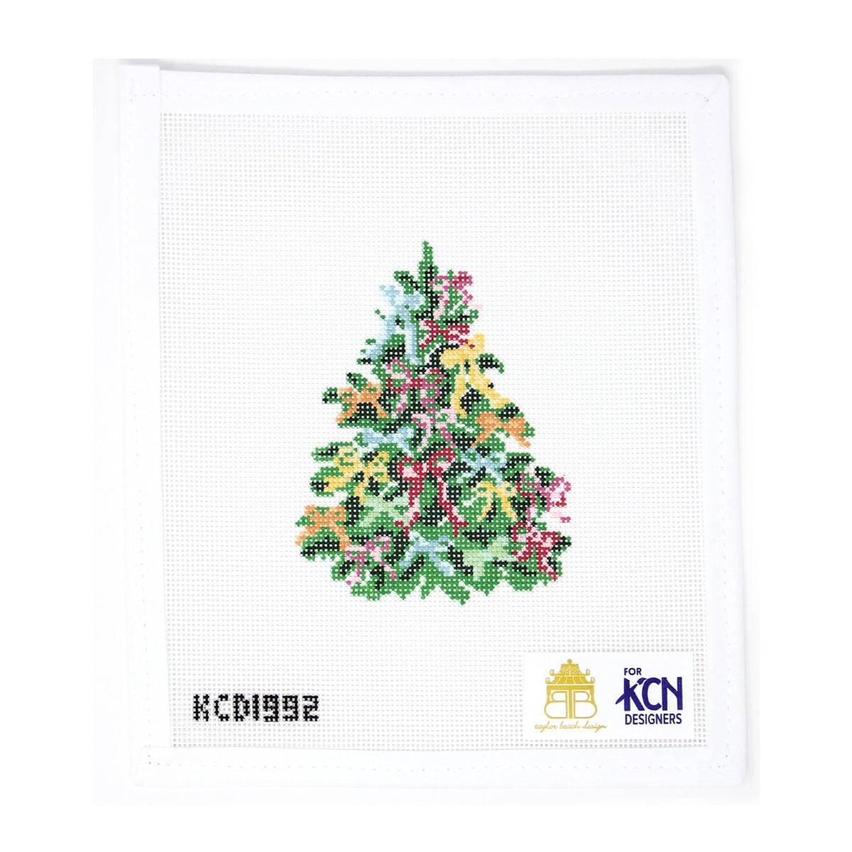 Tree With Bows – Greystone Needlepoint