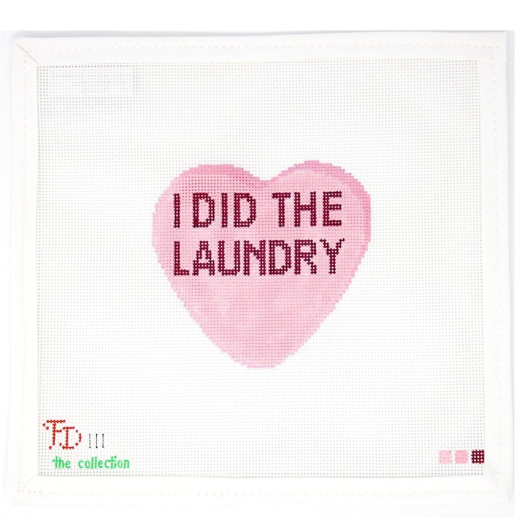 Laundry Valentine – Greystone Needlepoint