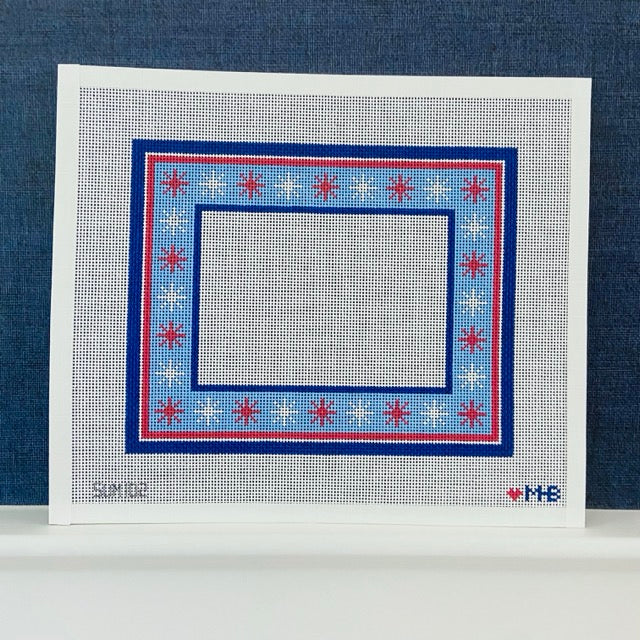 Fireworks Frame – Greystone Needlepoint