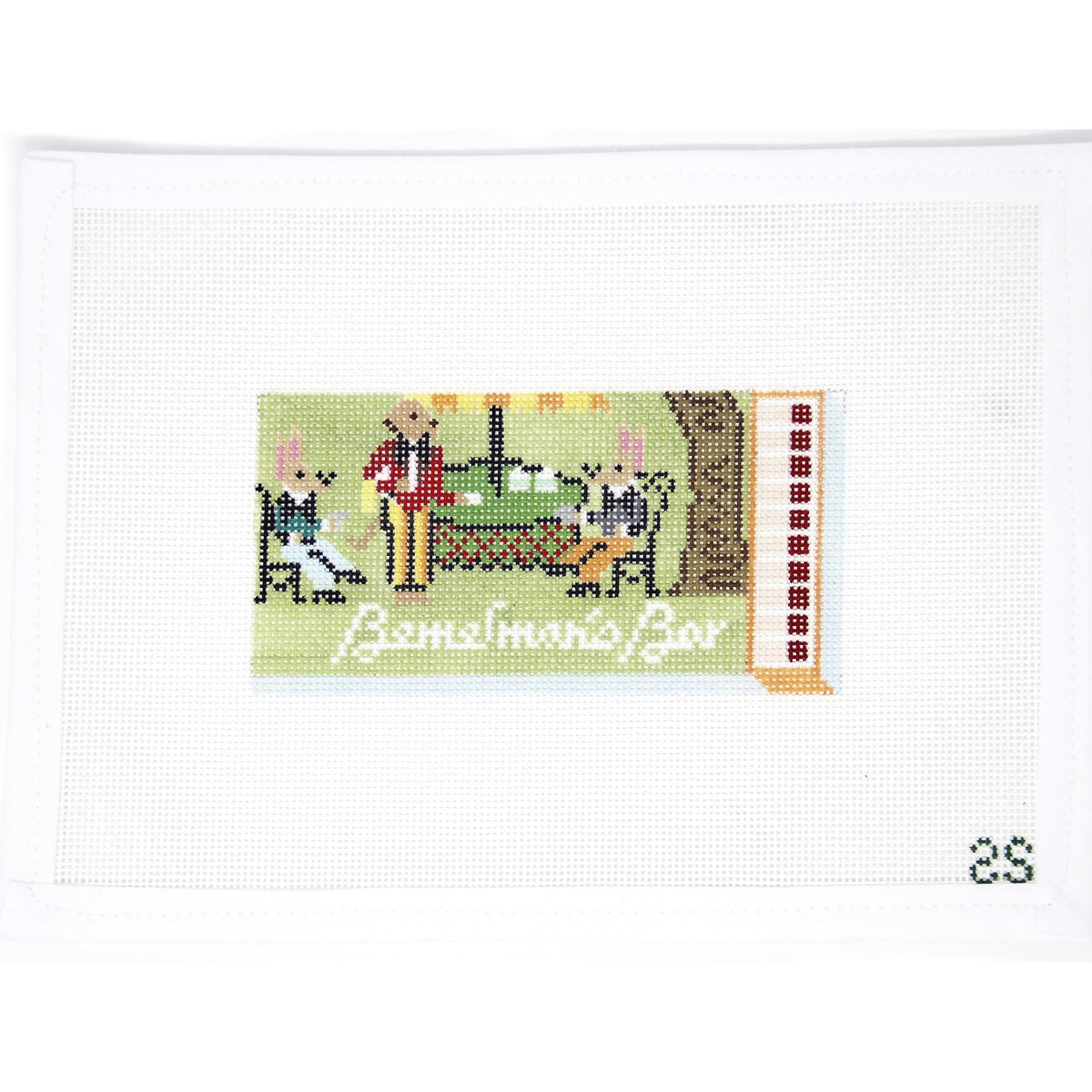 Bemelman's Bar Matchbox – Greystone Needlepoint
