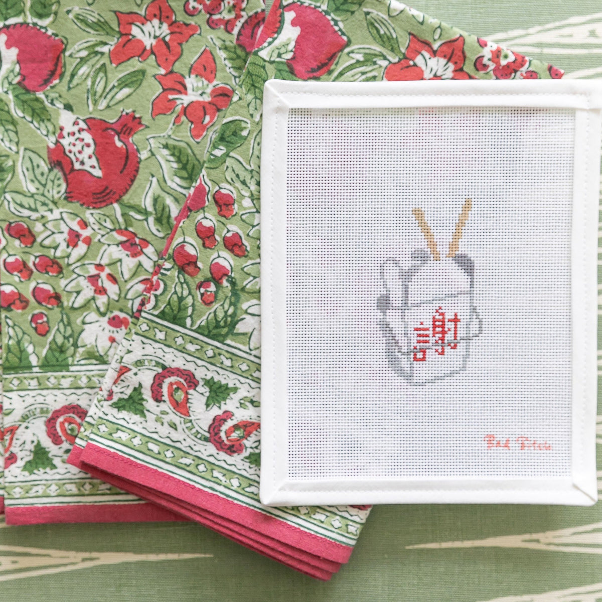 Mini Chinese Food Takeout Container – Greystone Needlepoint