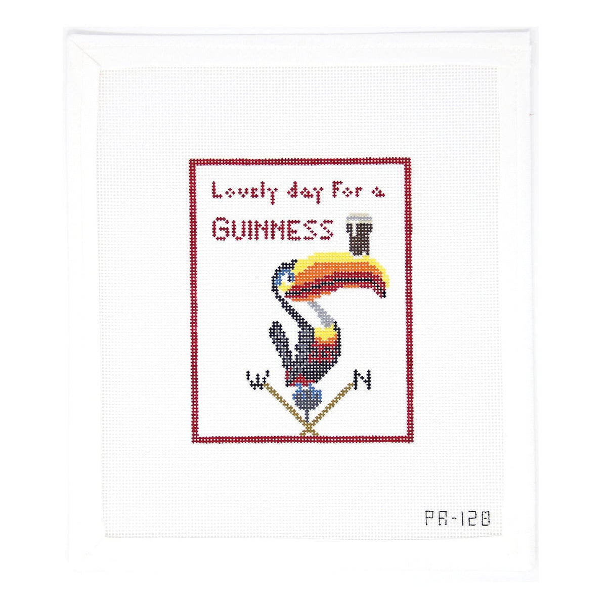 Toucan with Guinness – Greystone Needlepoint