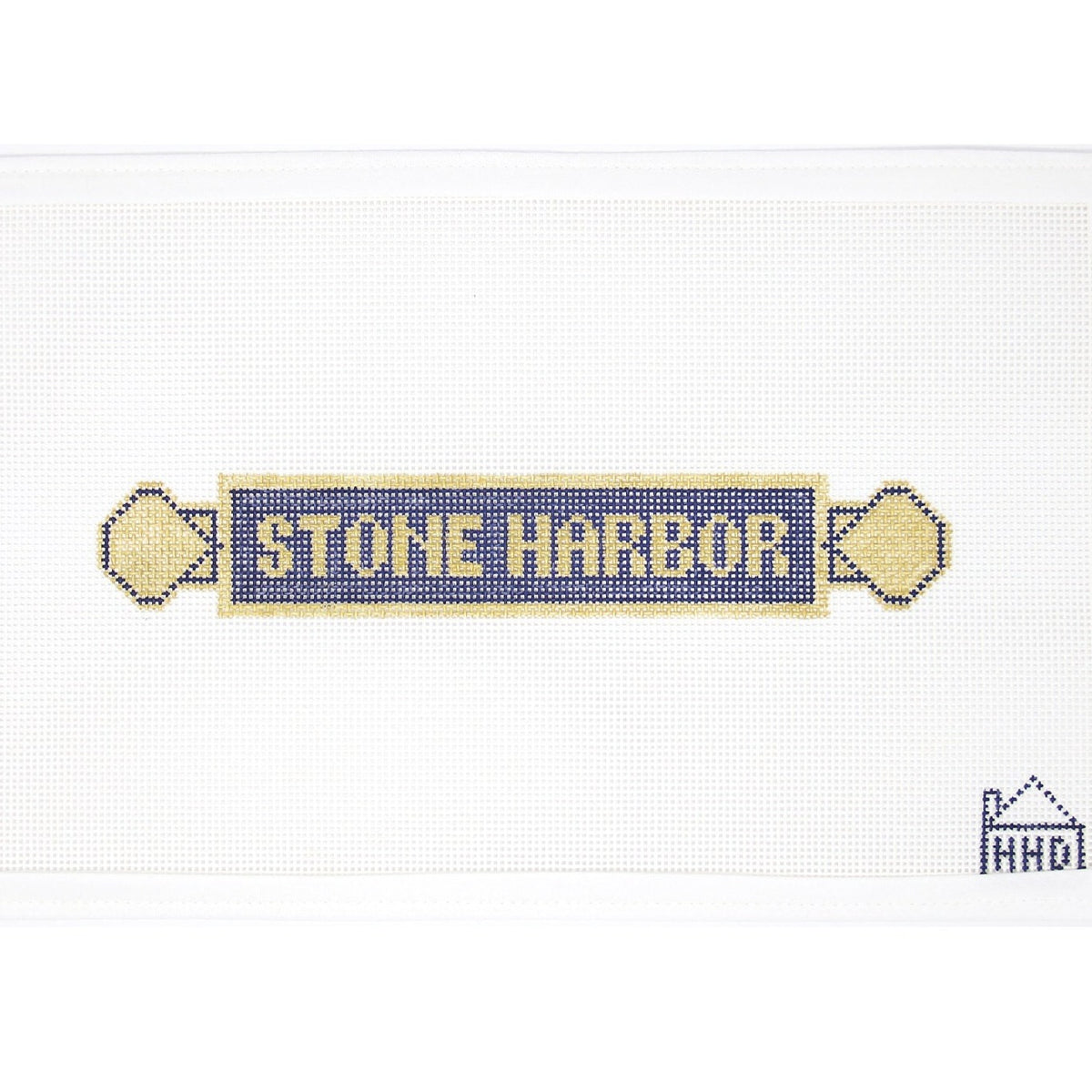 Stone Harbor Sign – Greystone Needlepoint